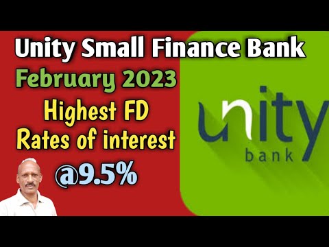Unity Small Finance Bank FD Rates@essessfinancetips - YouTube