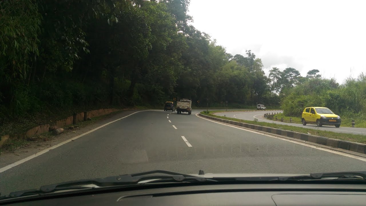 GUWAHATI to SHILLONG, Road journey,(Meghalaya) BY Road - YouTube