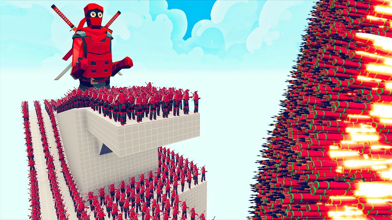 100x NINJA + 2x GIANT vs 3x EVERY GOD - Totally Accurate Battle ...