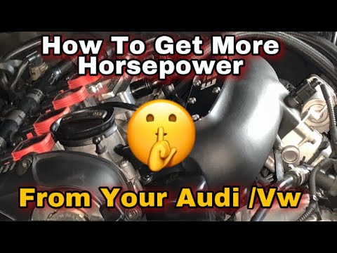 Audi / VW (Crazy Horsepower) IE intake manifold Install | First Start ...