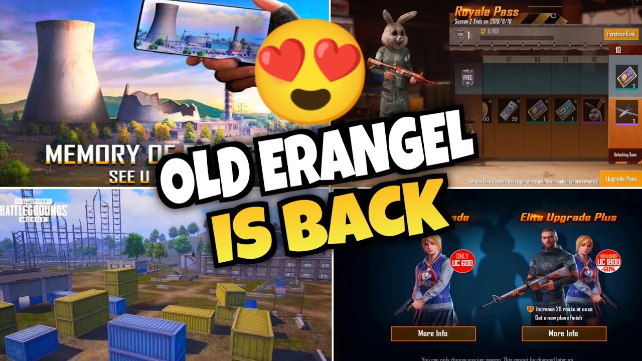 🔴OLD ERANGEL IS BACK | BIG UPDATE IN 3.4 VERSION | BGMI ULTIMATE ROYALE ...