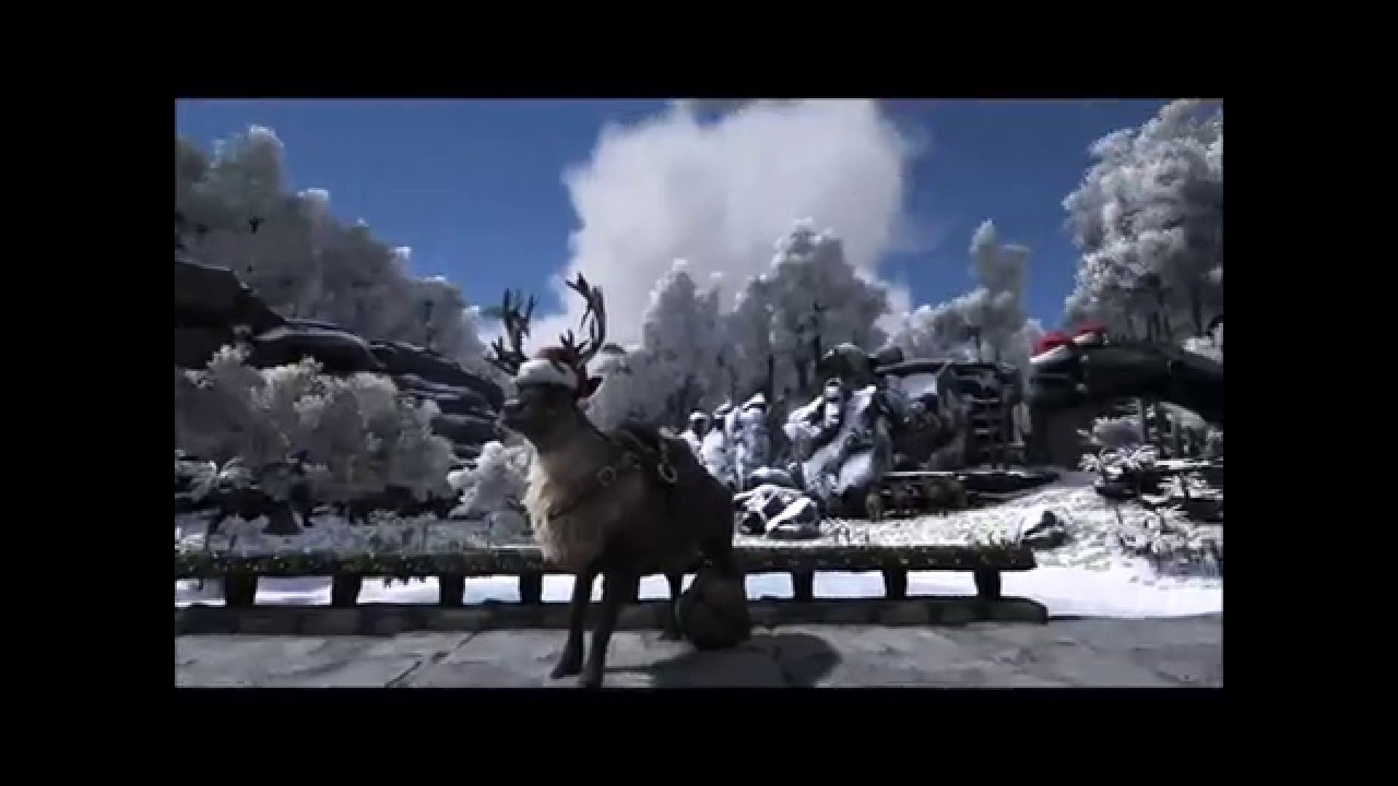 how to craft Chrismas lights, Santa hats, Tree, snowman in Ark survival ...