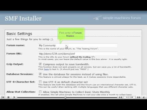 How to download and install SMF - SMF Tutorials - YouTube