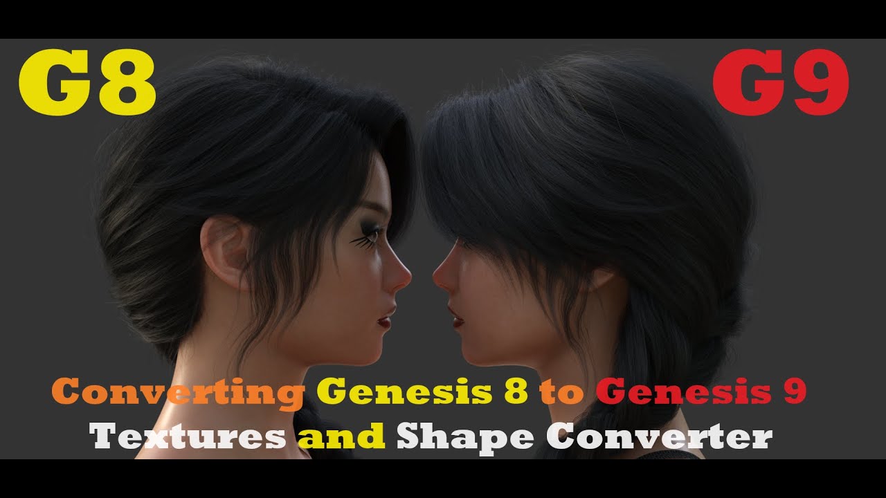 Daz Studio: Is Texture Converter Making Genesis 9 a Contender??? - YouTube