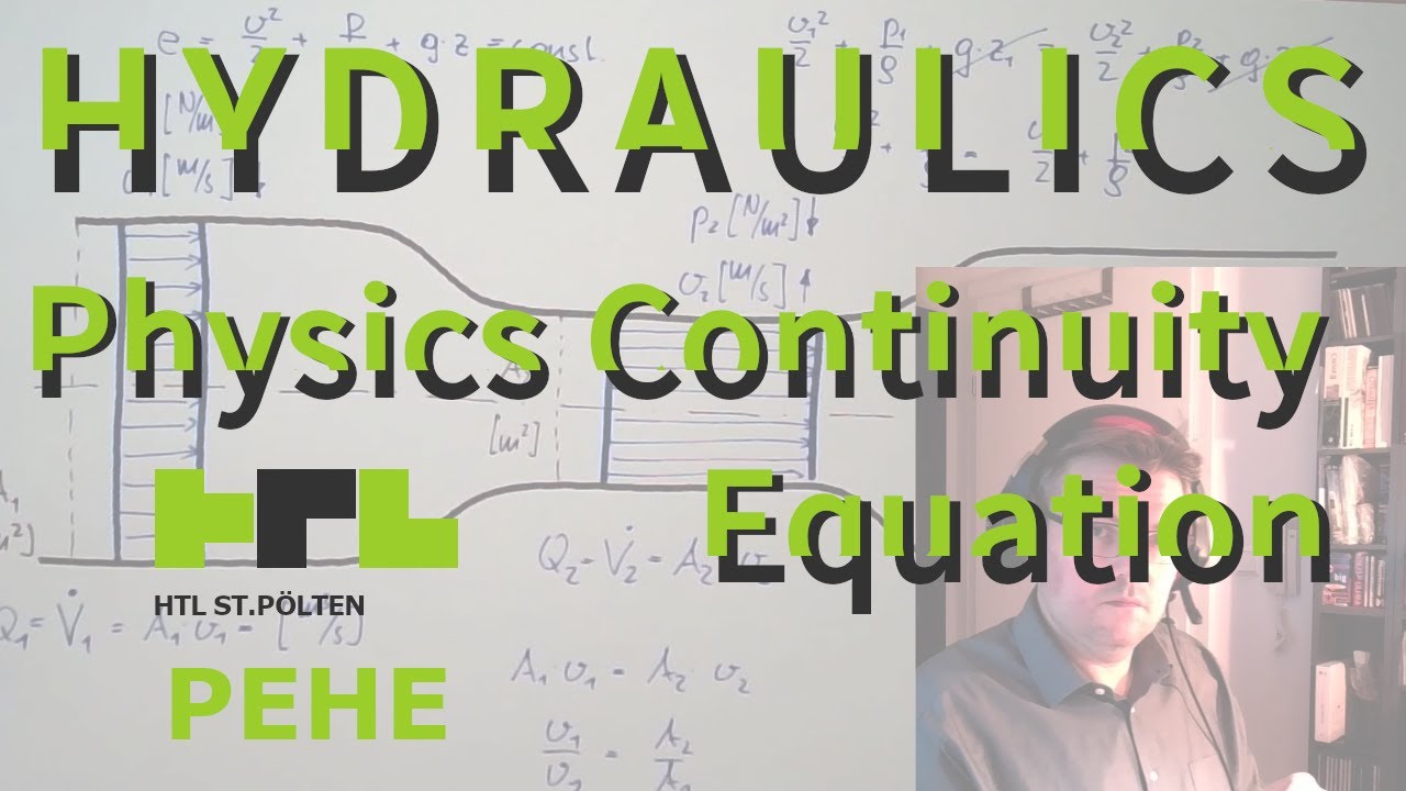 Hydraulic 03: Continuity Equation - YouTube