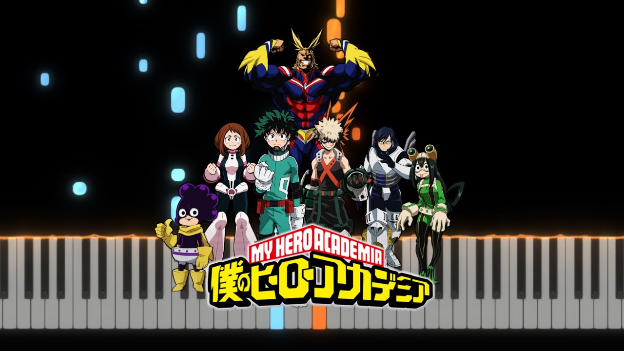 Peace Sign | My Hero Academia - Opening 2 PIANO TUTORIAL (Sheet in the ...
