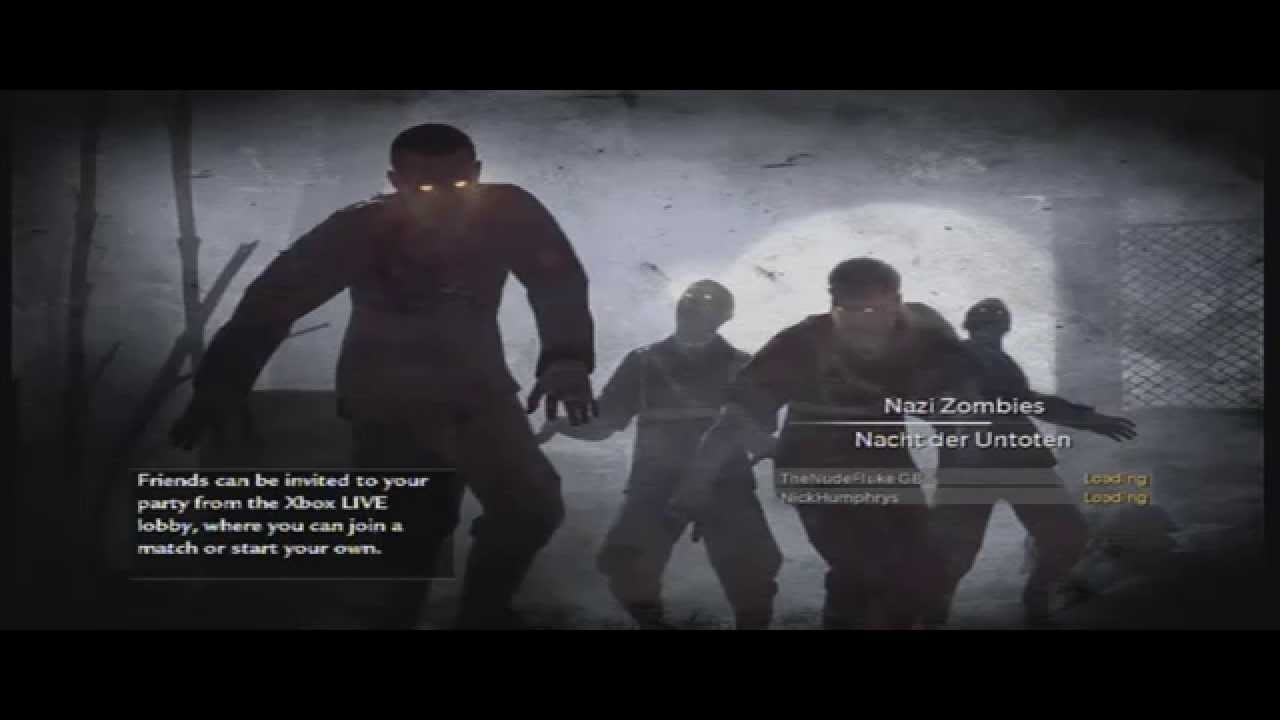 CoD WaW: Death Cards in Zombies Mode - YouTube