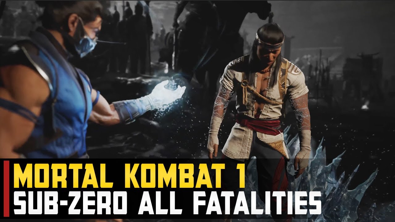 Sub-Zero All Fatalities | Mortal Kombat 1 - YouTube