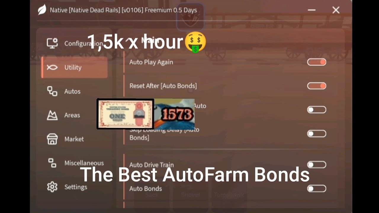 The Best AutoFarm Bonds (1,5k for Hours)| Native Hub - YouTube
