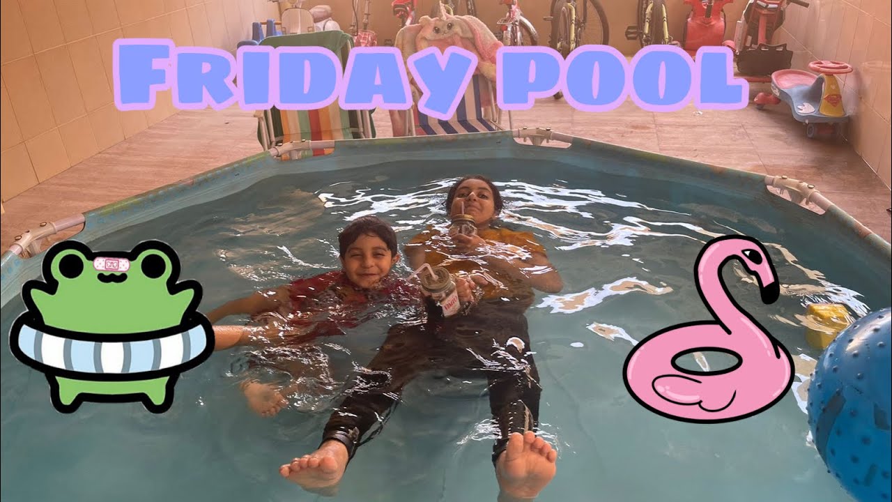 Friday pool🏊‍♀️🏊‍♀️🧜🏻‍♀️ - YouTube