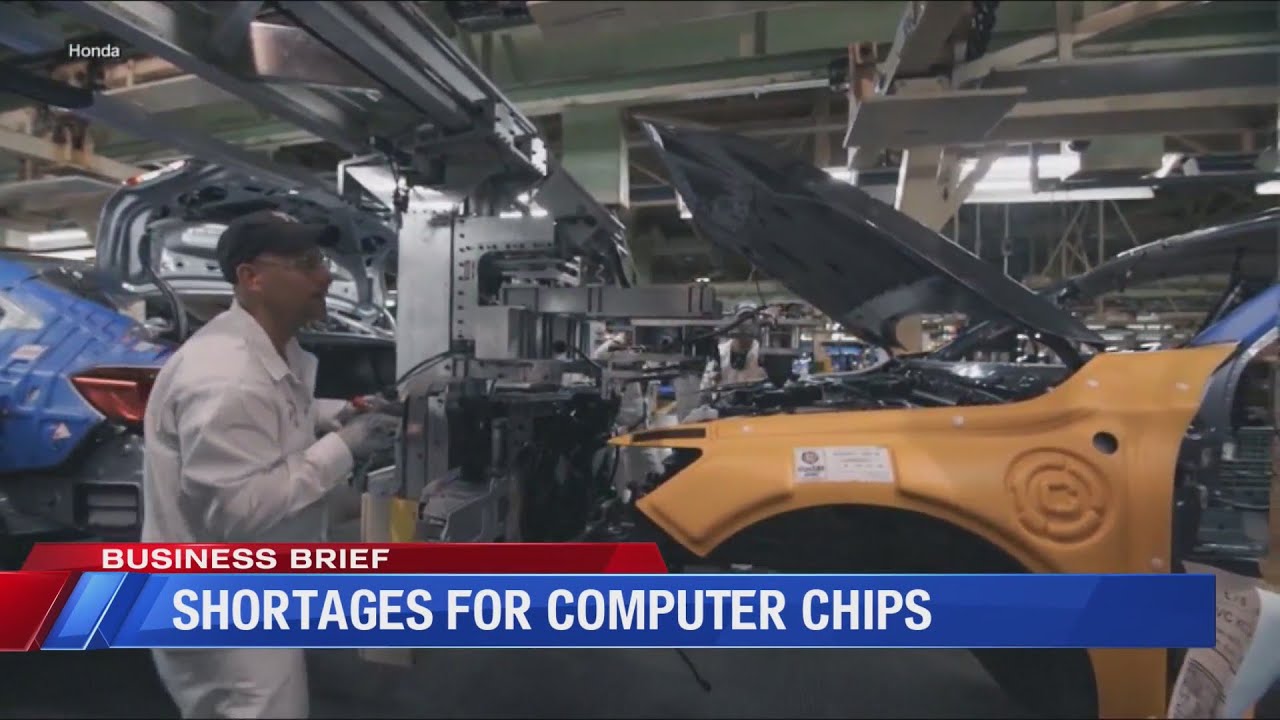 TRENDING: Computer Chip Shortage - YouTube