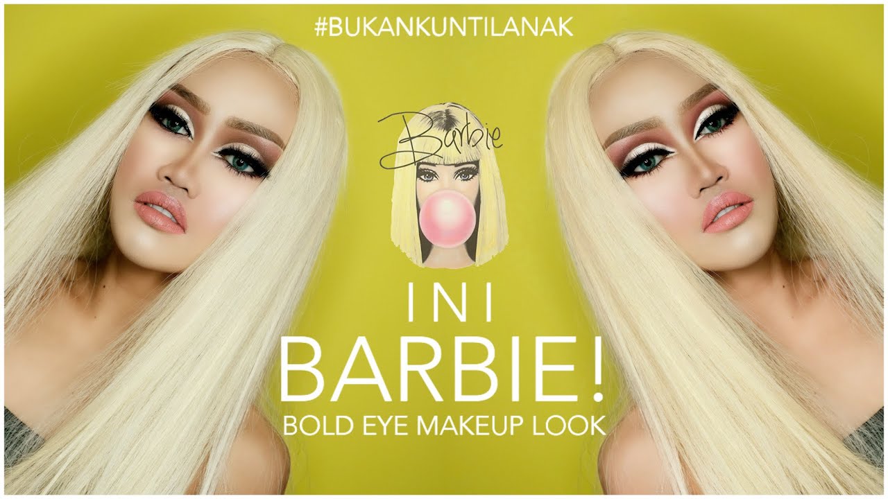 TUTORIAL MAKEUP MATA ALA BARBIE BOLD | SUPERRR CANTIK! - YouTube