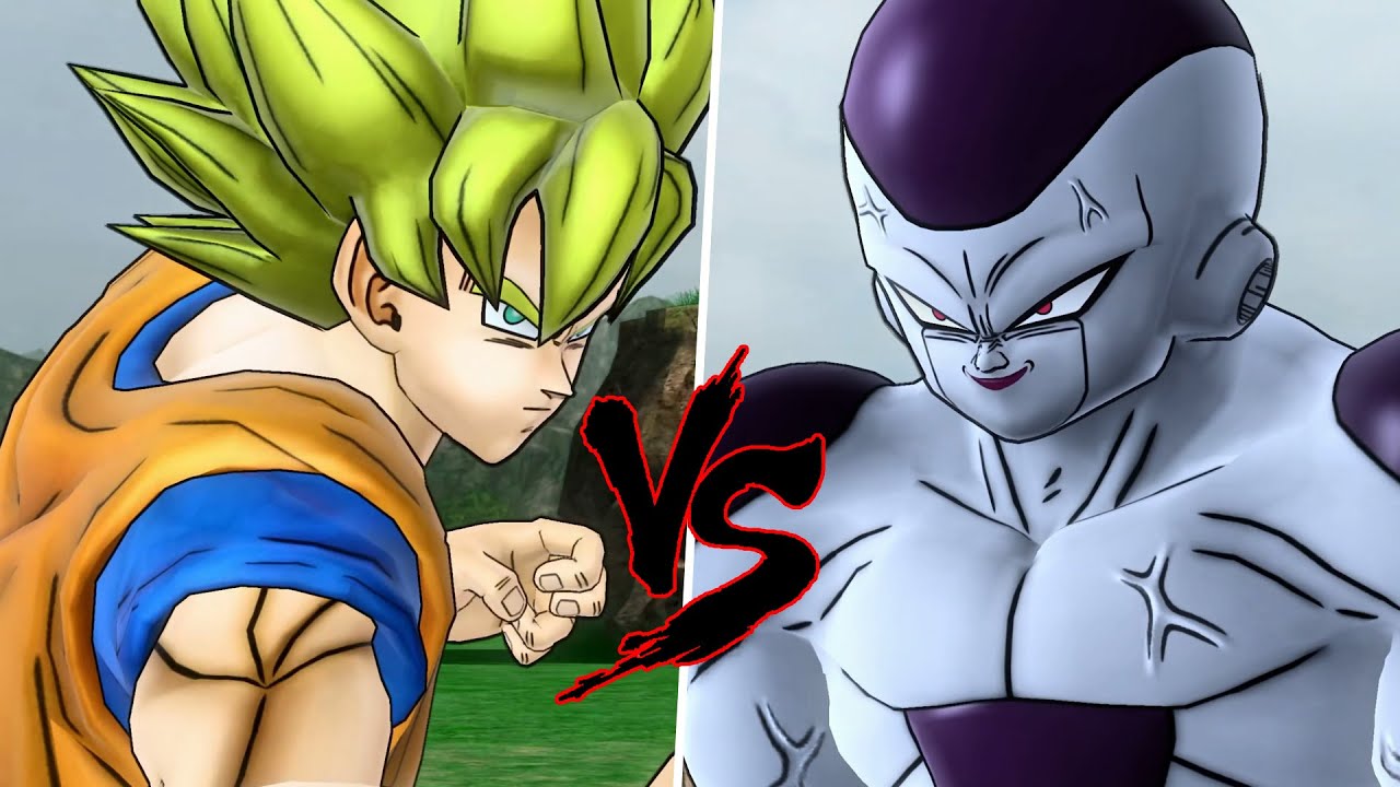Gouk (SS) Vs. Frieza (Full power) - Hardest Level Epic Fight | Dragon ...