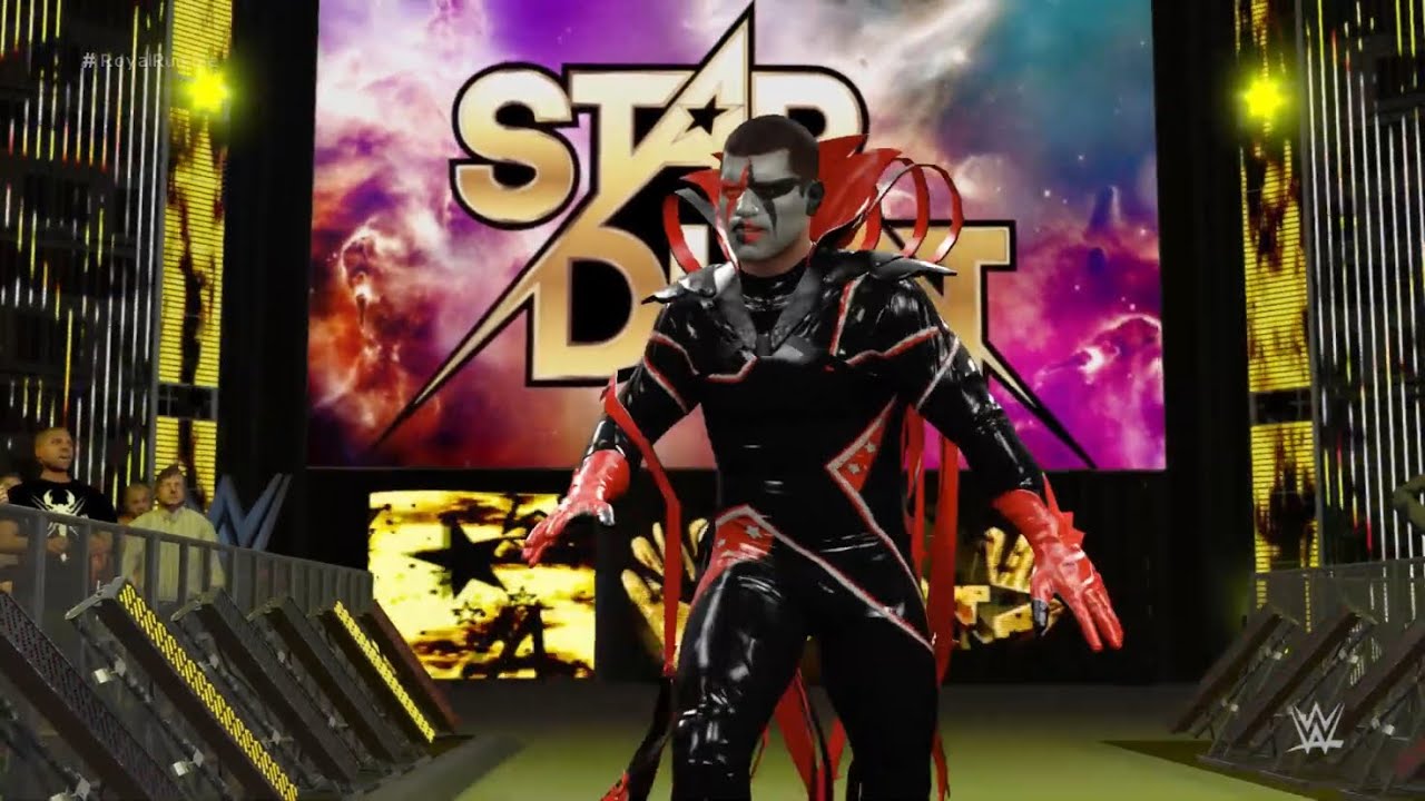 WWE 2K16 PS4 : Stardust : Entrée.Coup Special.Finisher.OMG - YouTube