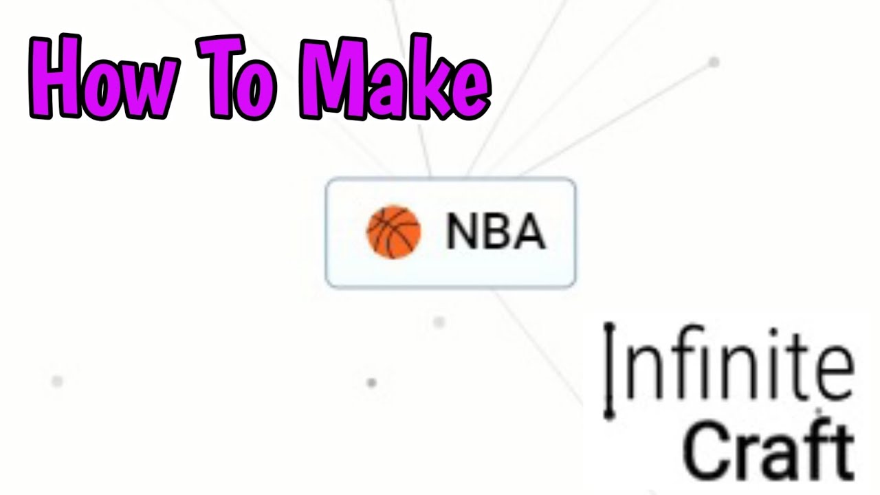 How To Make NBA In Infinite Craft (2024) - YouTube