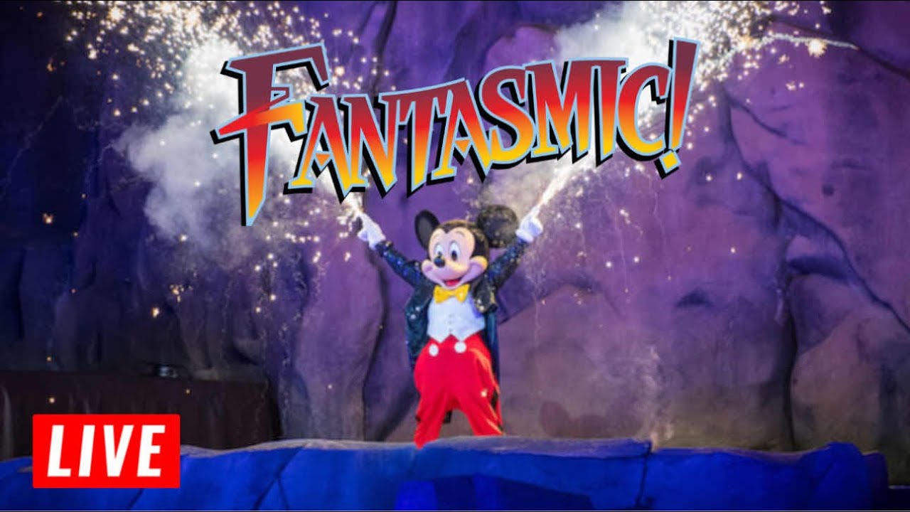 🔴Live: Fantasmic Wednesday Disney's Hollywood Studios Walt Disney World ...