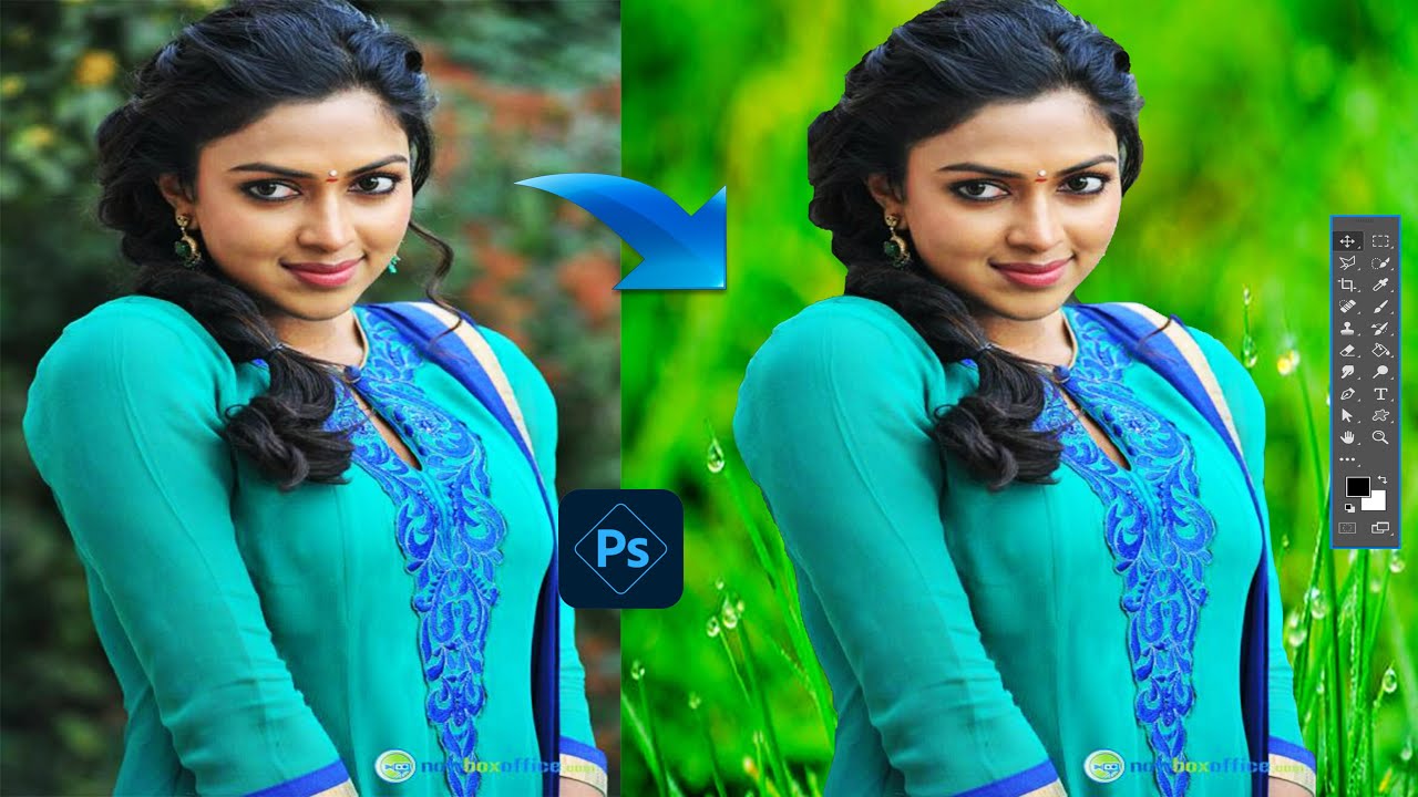 How to Remove Background | How to Use Background Eraser Photoshop ...