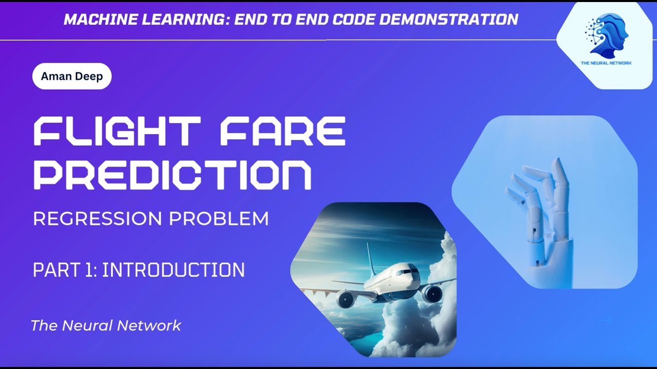 Flight Fare Prediction: Machine Learning Regression Problem End to end ...