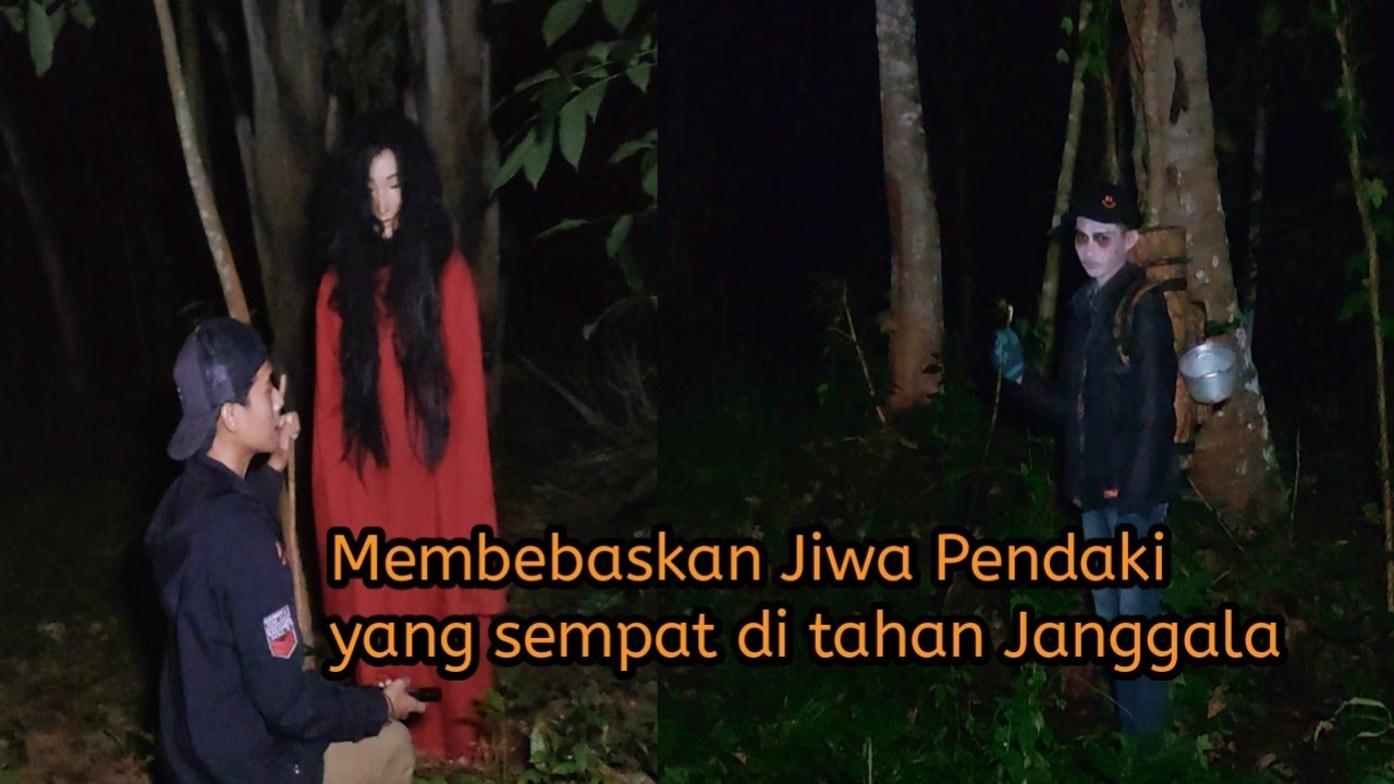 kuntilanak merah Cempaka tunjukan Jiwa Pendaki yang di tahan - YouTube