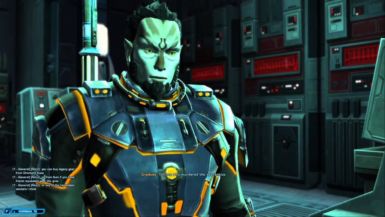 SWTOR - Becoming Of An Apprentice (Sith Inquisitor) - Part 003 - YouTube