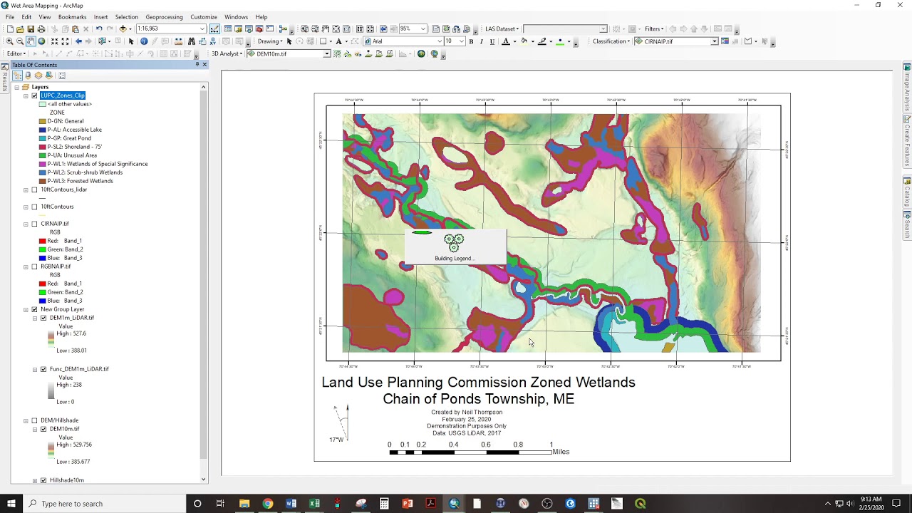 Symbolizing by Category and Creating a Legend in ArcMap 10.6.1 - YouTube