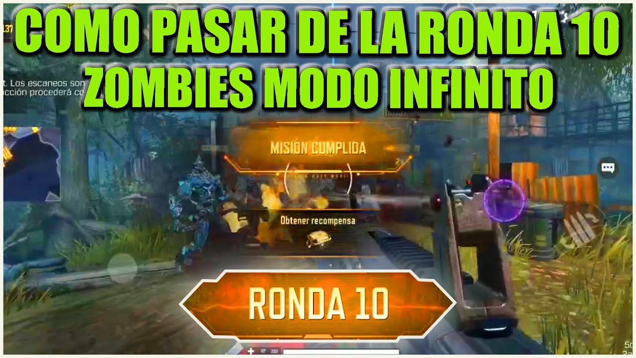 COMO PASAR DE LA RONDA 10 EN MODO INFINITO SHI NO NUMA COD MOBILE ...
