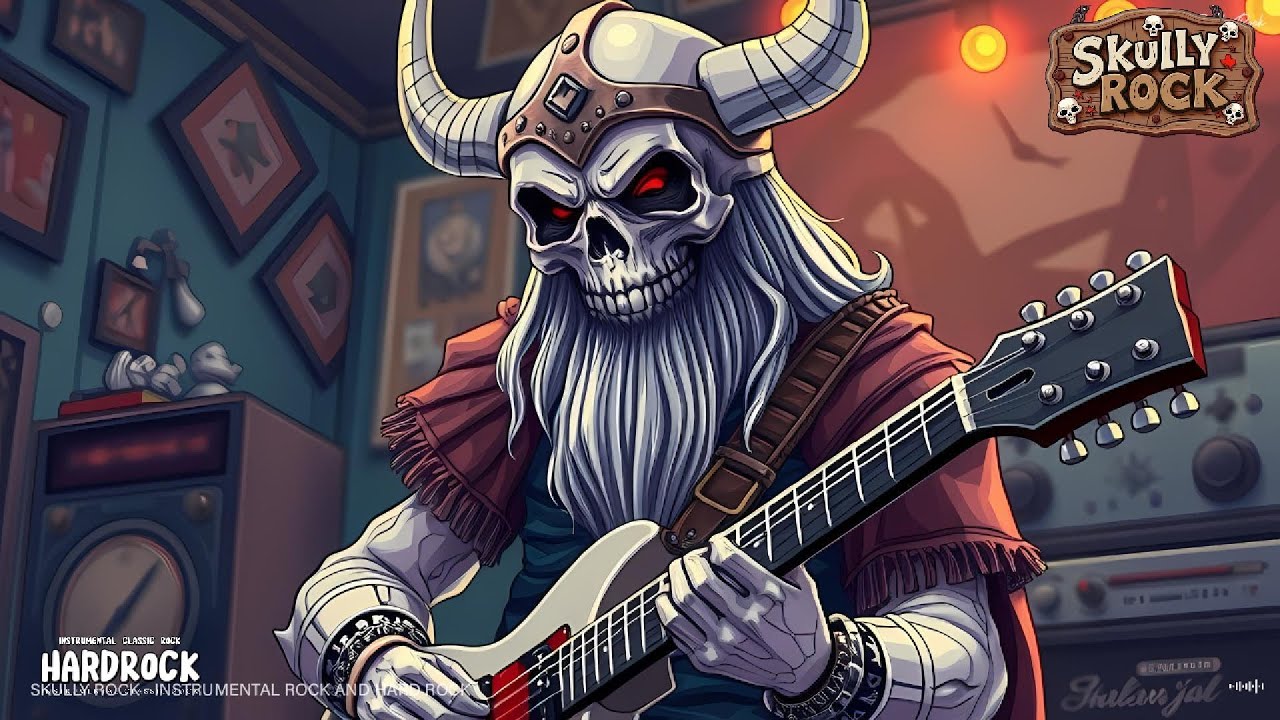 Skull Surge: A Two-Hour Blast of Hard Rock Instrumentals ⚡🎸 - YouTube