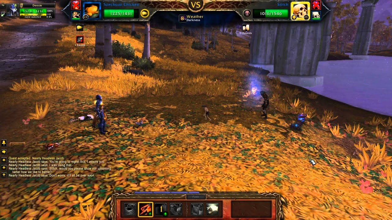 WoW Pet Battle - Nearly Headless Jacob (FullHD) - YouTube
