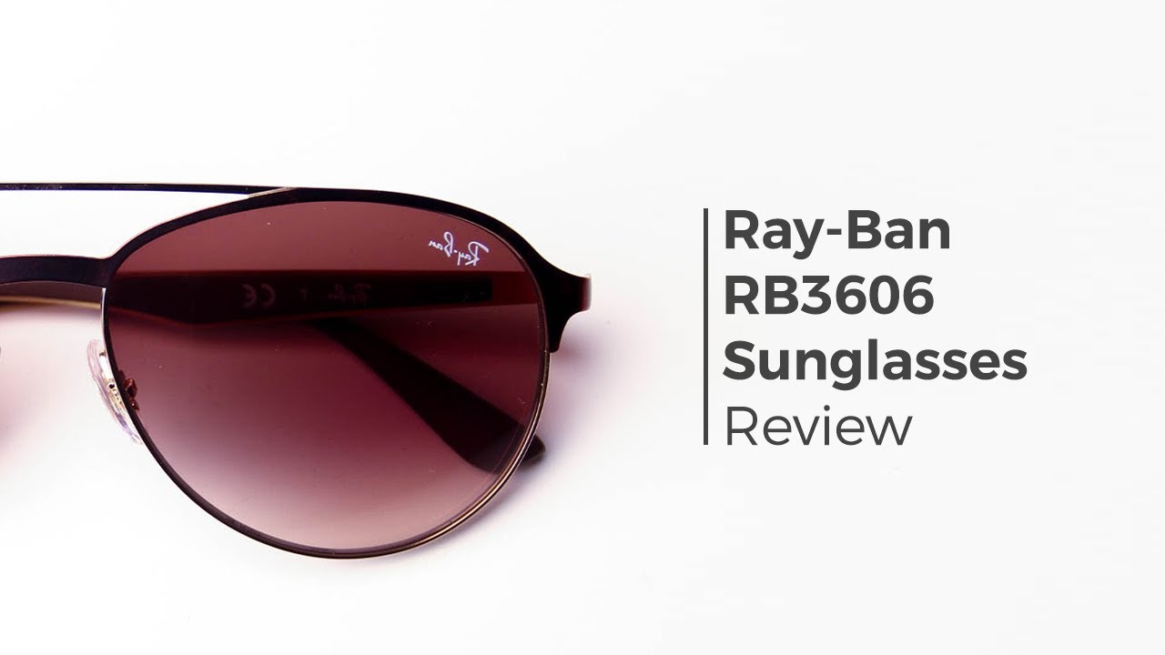 Ray-Ban RB3606 Sunglasses Review | VisionDirect - YouTube