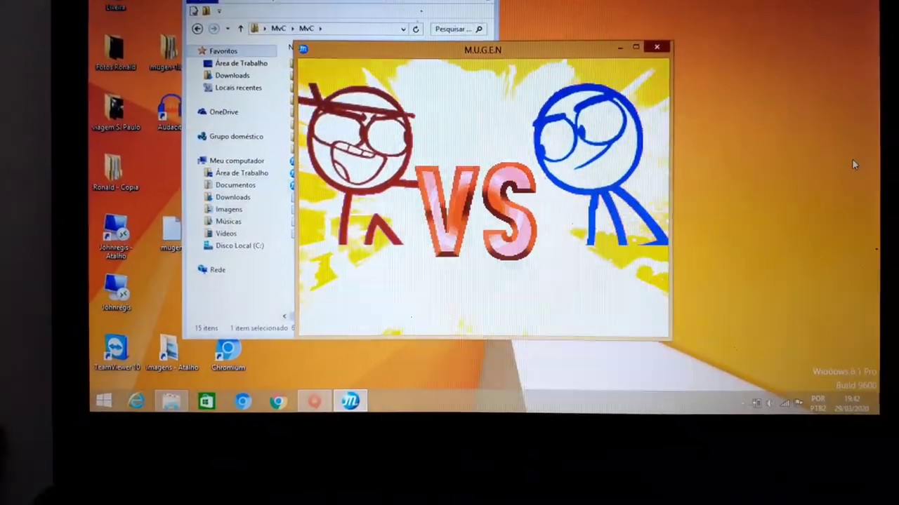 MUGEN #25 Red Vs Blue - YouTube