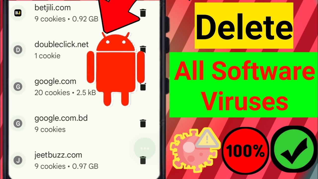 How To Fix Delete all Software Viruses On Android Phone - YouTube