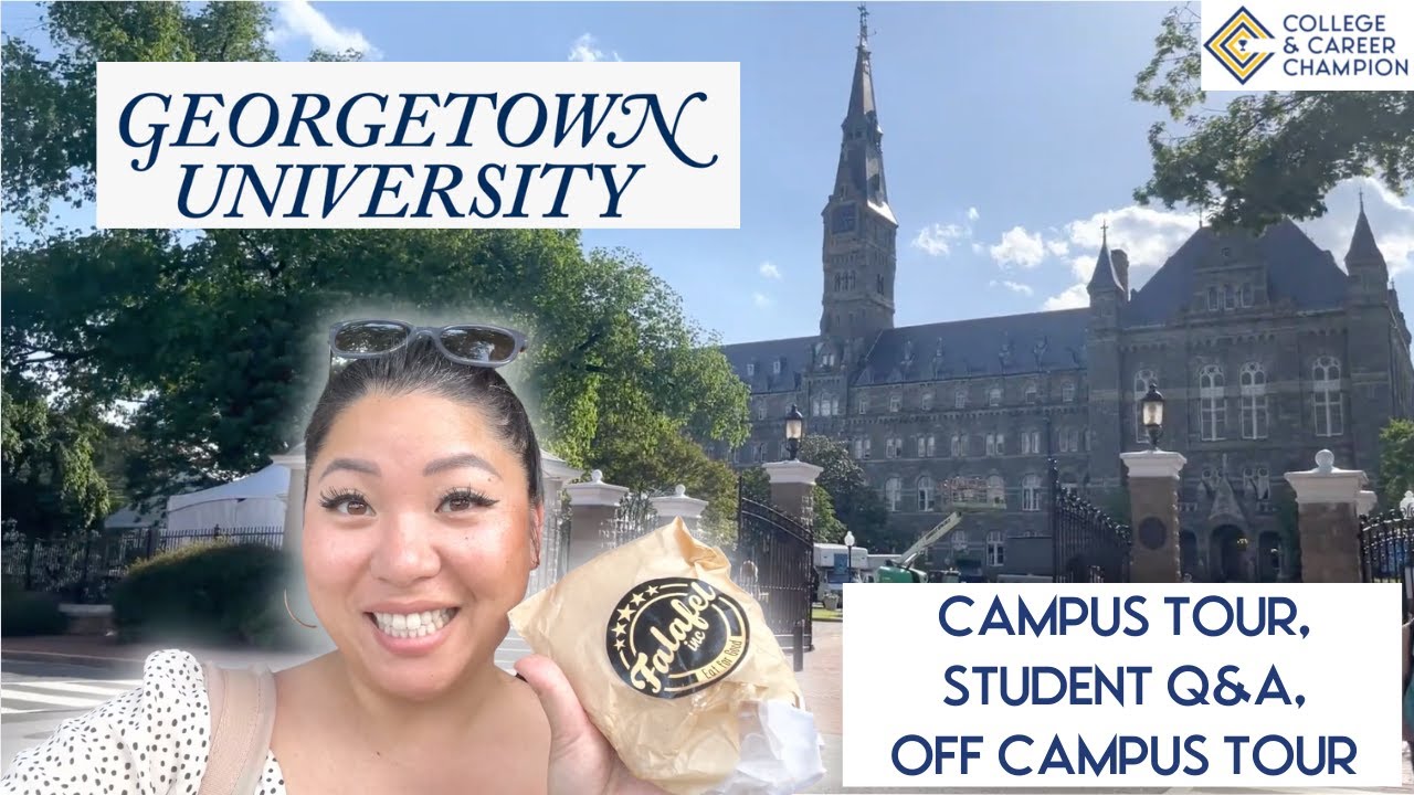 Georgetown University On & Off Campus Tour + Student Q&A (why ...