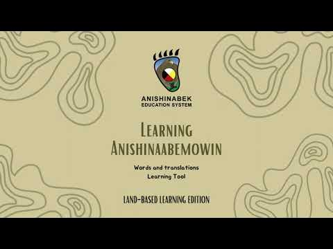 Land-Based Learning - Learning Anishinaabemowin - YouTube