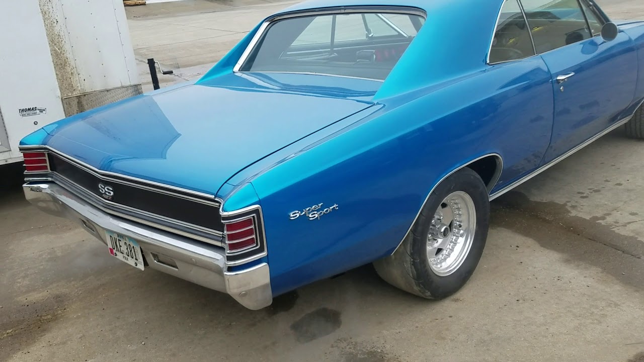 67 chevelle, whites racing 496ci, Howard's 599 lift cam 309 duration ...