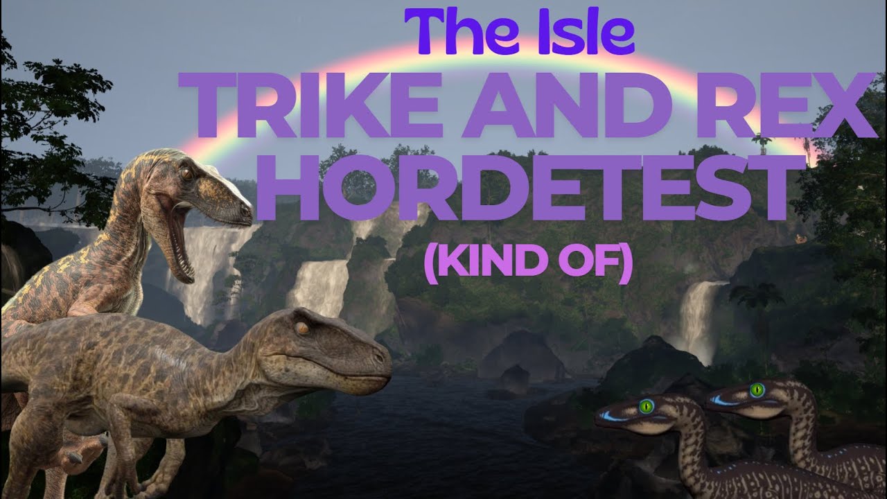 Exploring the New Horde-Test! | The Isle Evrima - YouTube