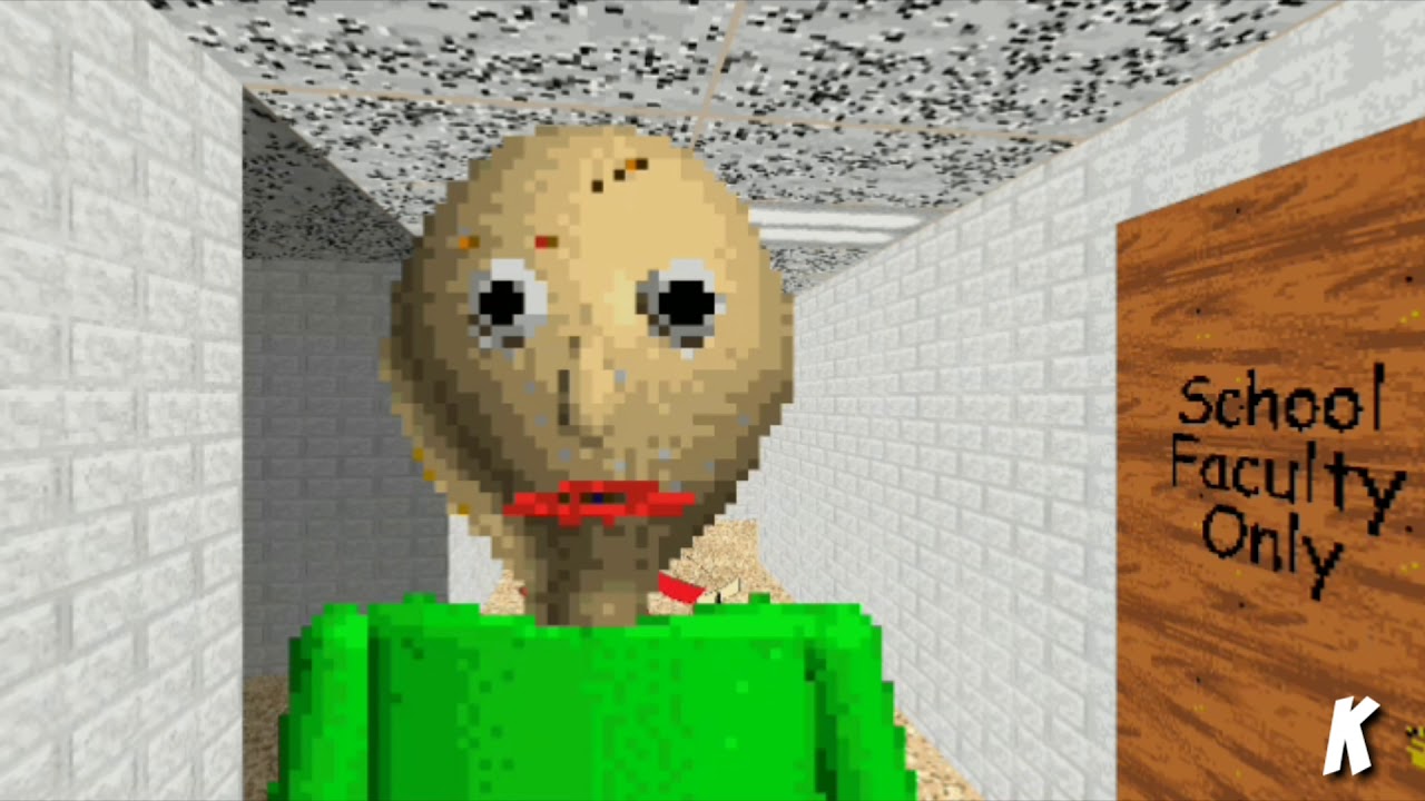 BALDI BASIC GAMEPLAY #1 - YouTube