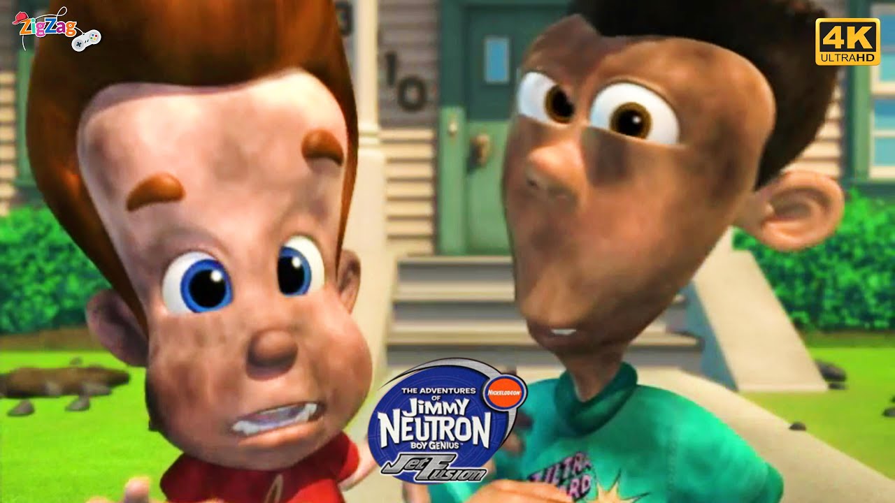 Jimmy Neutron Jet Fusion #7 | The Crater of Fire | Português 4K ...