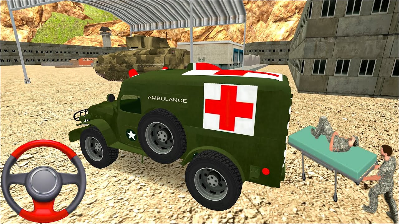 US Army Rescue Ambulance Simulator - Transport Injured Soldier! Android ...