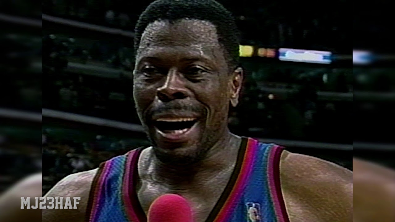 Patrick Ewing Post-Game Interview after His First Win at United Center ...