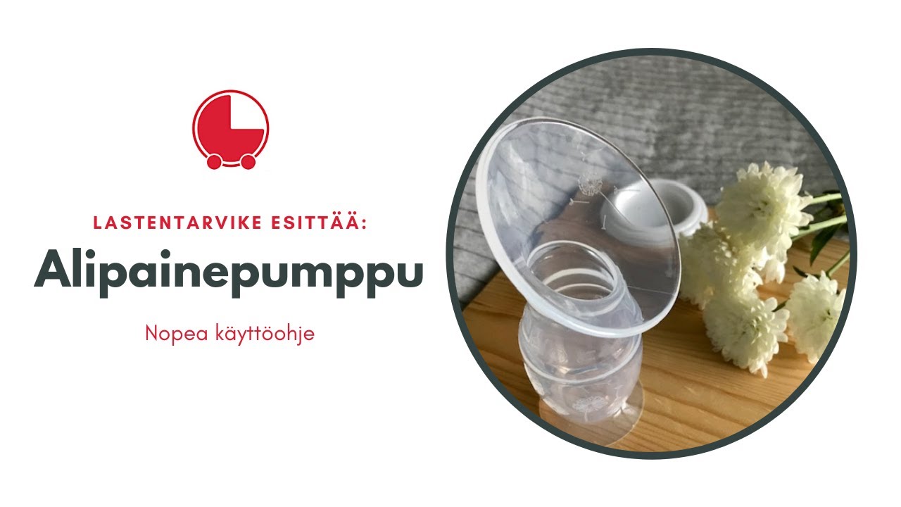 Emma Alipainepumppu - Nopea Käyttöohje - YouTube