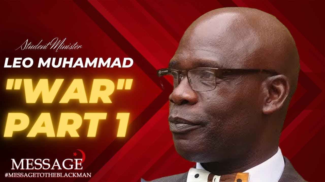 #NOIstreaming "WAR" (part one) Leo Muhammad - YouTube