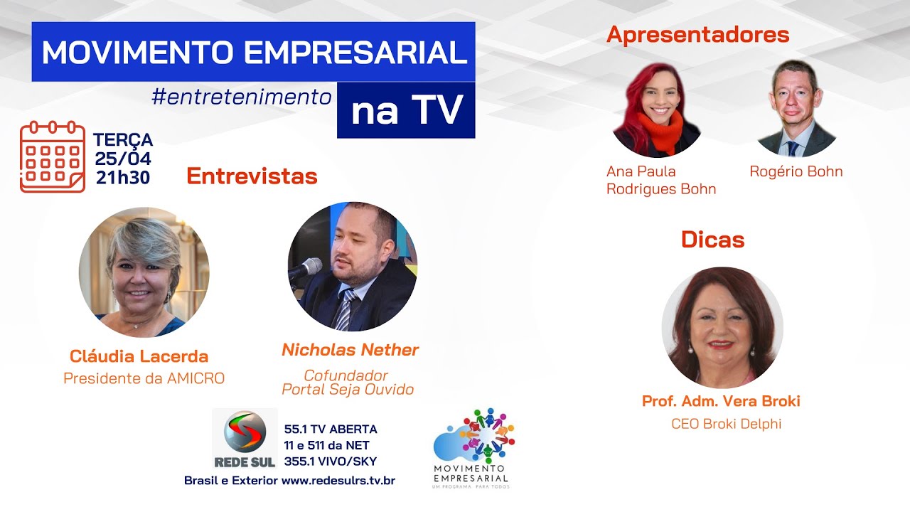 Entrevista com Cláudia Lacerda, Nicholas Nether. Dicas de Gestão ...