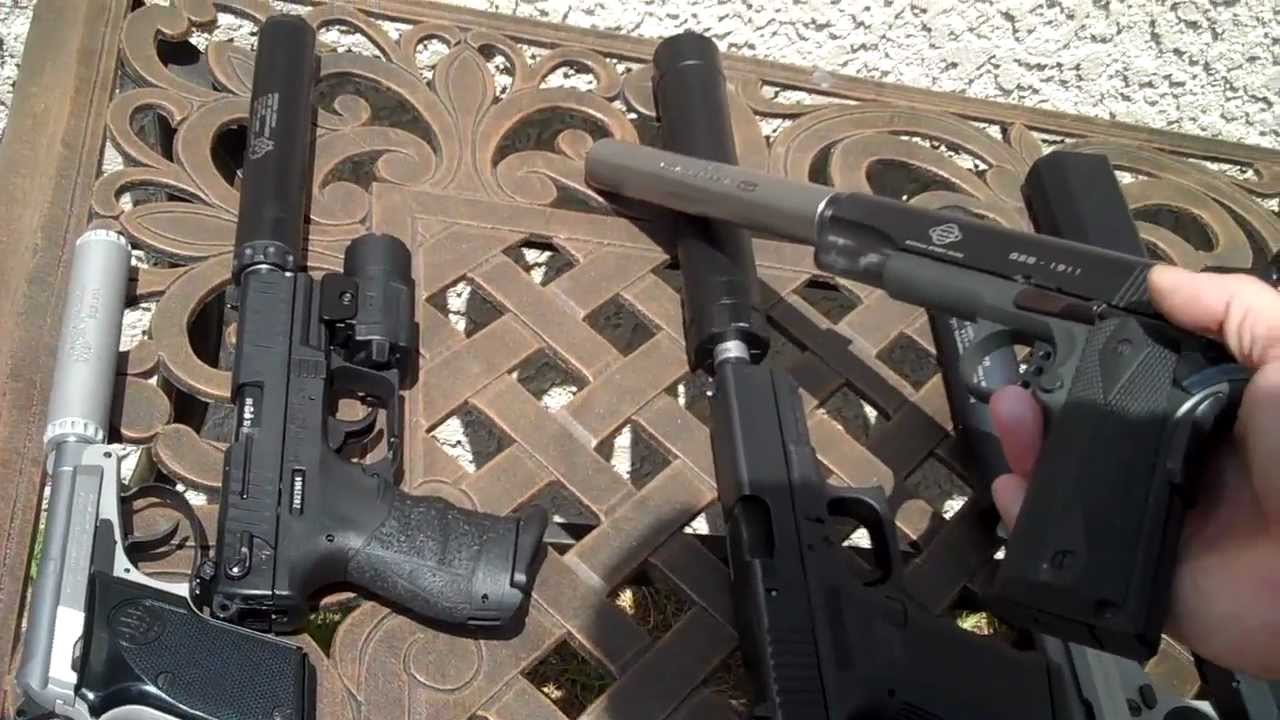 Suppressed Handguns