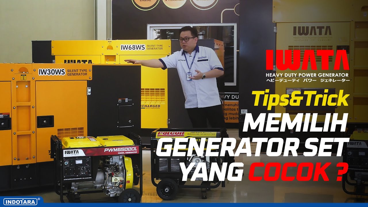 TIPS CARA MEMILIH GENERATOR SET YANG COCOK UNTUK ANDA! - YouTube