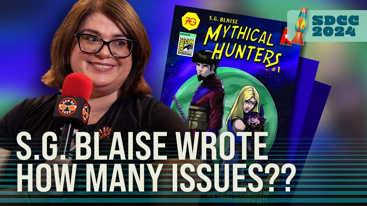 Mythical Hunters Comic Kicks off the SEVEN GALAXIES Universe! | SDCC - YouTube