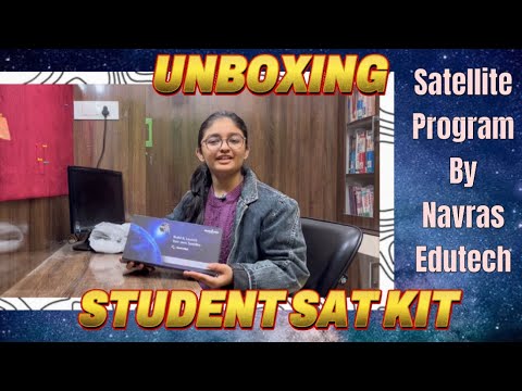 Student Sat Kit unboxing | Navras Edutech | Satellite course | Learn with Navya - YouTube