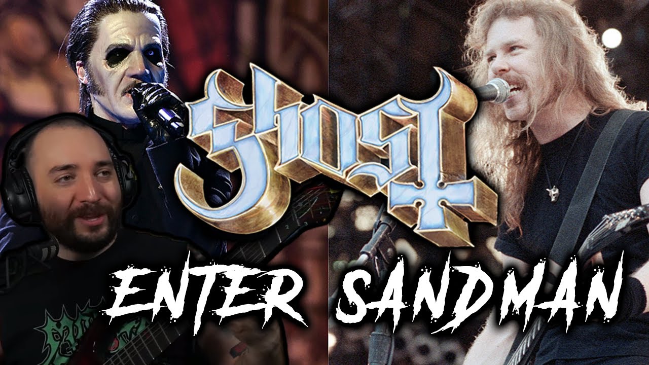GHOST - ENTER SANDMAN (METALLICA COVER) | Rocksmith 2014 Metal Gameplay ...