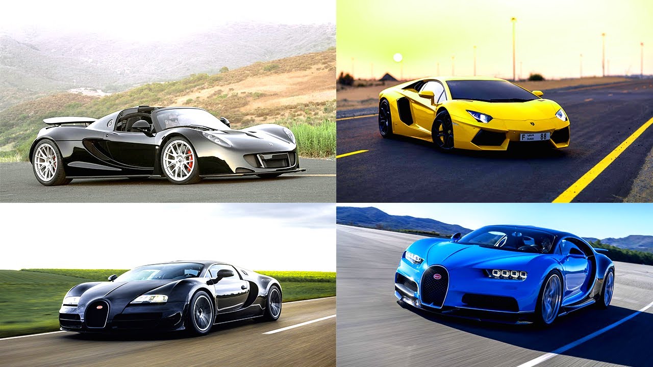 Speed Test Of World Fastest Cars | 0-200 Acceleration | NFSMW - YouTube