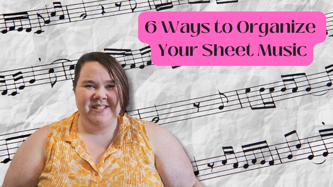 6 Ways to Organize Your Sheet Music - YouTube