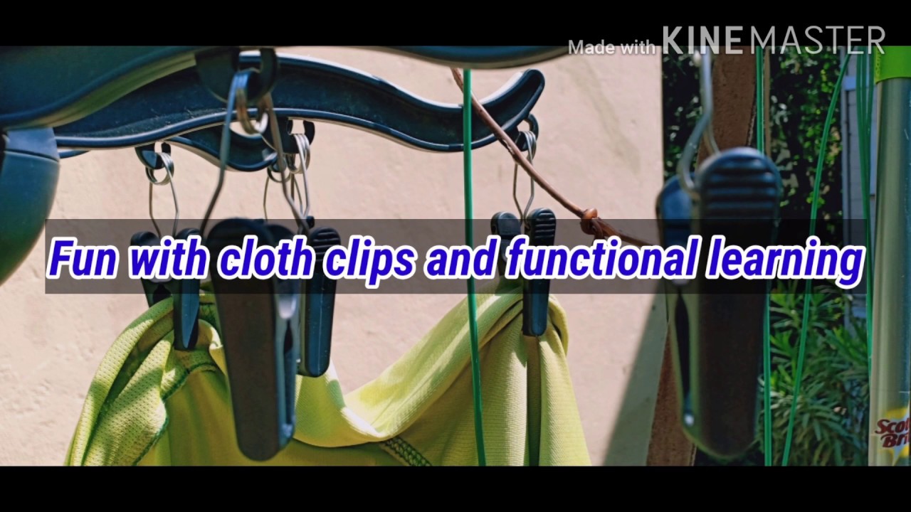 Fun with cloth clips : occupational therapy : functional learning ...